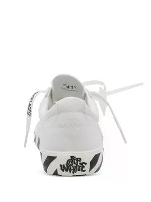 Off-White Vulcanized Low Top Sneakers - White