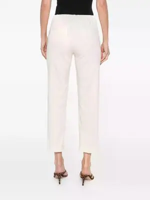 TELERIA ZED Alessia Turn-up Trousers - Neutrals