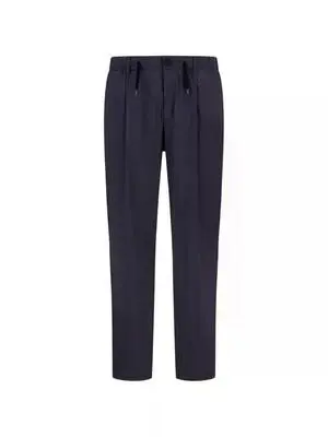 Herno Drawstring-waist Tapered Trousers