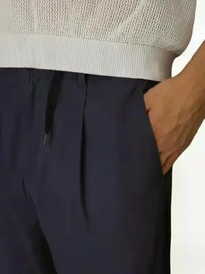 Herno Drawstring-waist Tapered Trousers