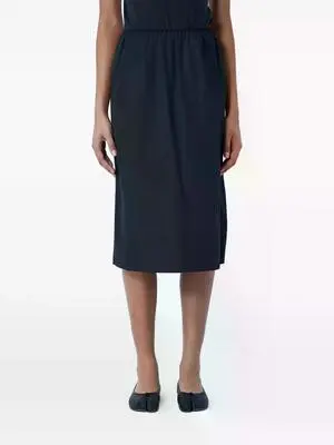 RIER Elasticated Waist Midi Skirt