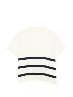 PHILO-SOFIE Striped Button Cardigan