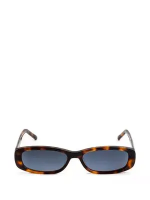 KALEOS Minx Rectangle Sunglasses - Brown