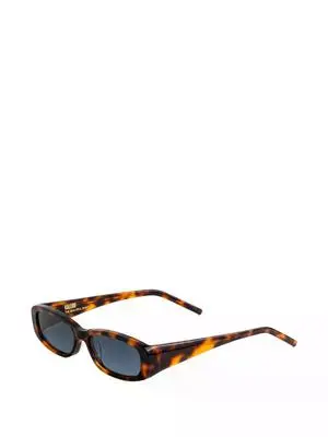 KALEOS Minx Rectangle Sunglasses - Brown