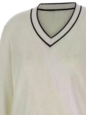KANGRA V-neck Ribbed Sweater