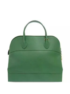 Hermès 2003 Courchevel Bolide Macpherson Satchel - Green