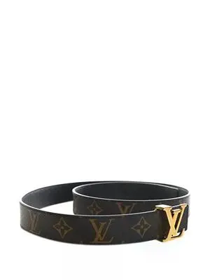 LOUIS VUITTON 2019 Monogram Initiales Reversible Belt