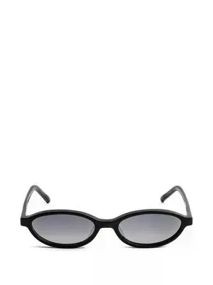 KALEOS Summerspring Oval-frame Sunglasses - Black