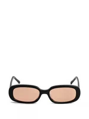 KALEOS Stirling Rectangle-frame Sunglasses - Black
