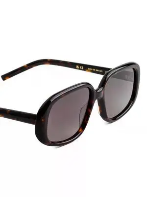 KALEOS Casting Oval-frame Sunglasses - Brown