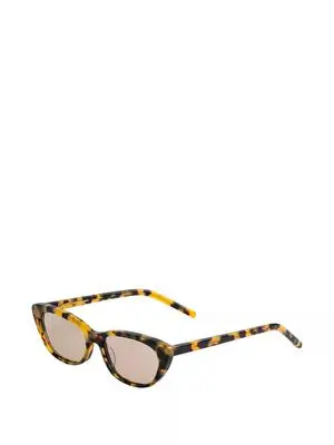 KALEOS Cobb Cat-eye Frame Sunglasses - Brown