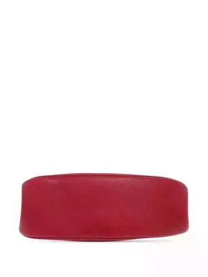 Hermès 1991 Courchevel Kelly Belt Bag - Red