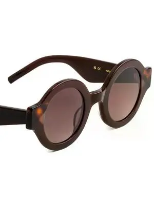 KALEOS Swiney Round Frame Sunglasses