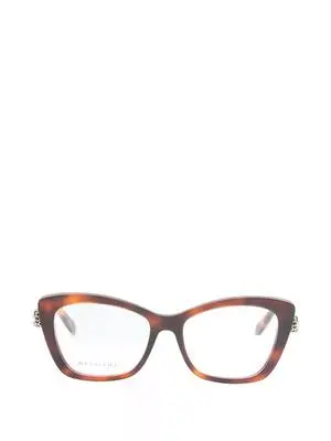 BVLGARI Cat-eye Eyeglasses - Brown