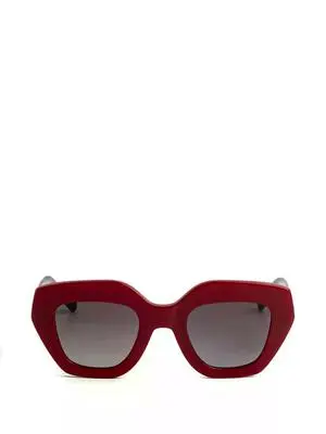 KALEOS Halsey Geometric Sunglasses - Red