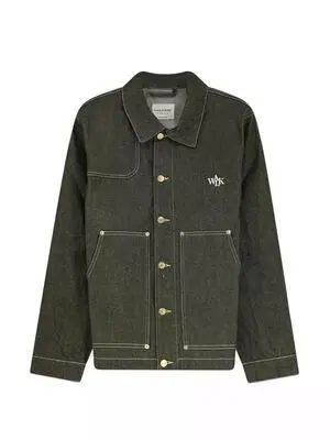 WALK IN PARIS Logo-embroidered Buttoned Jacket