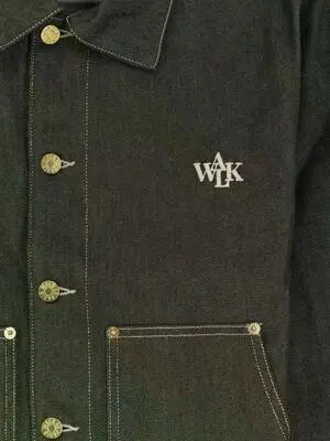 WALK IN PARIS Logo-embroidered Buttoned Jacket