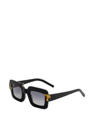 KALEOS Nelson Square Sunglasses - Black