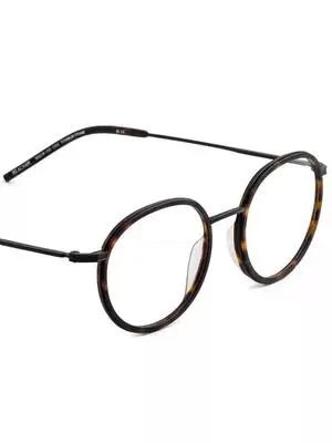 KALEOS Meacham Round-frame Glasses - Brown