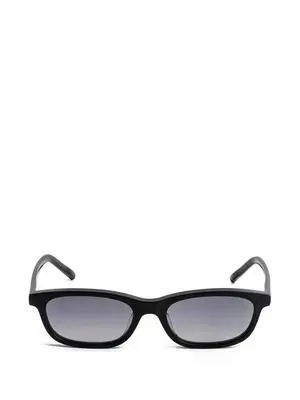KALEOS Monte Rectangle-frame Sunglasses - Black