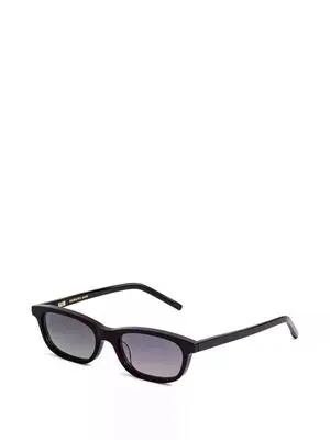 KALEOS Monte Rectangle-frame Sunglasses - Black