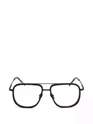 KALEOS Danforth Browline-design Glasses - Brown