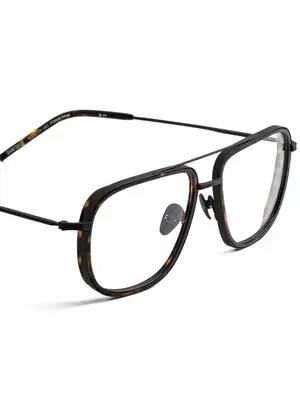 KALEOS Danforth Browline-design Glasses - Brown