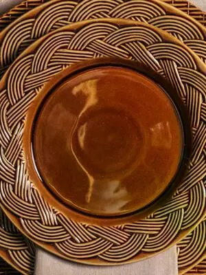 HOUSE OF CAPRICORN Ceramic Dessert Plate