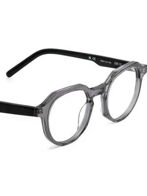 KALEOS Round Frame Eyeglasses - Grey