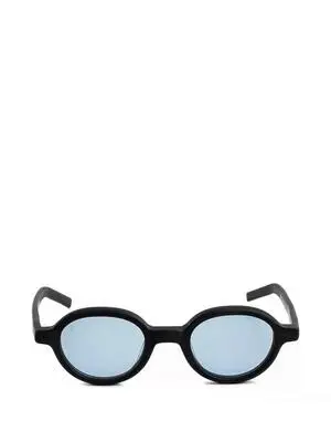 KALEOS Lemons Round-frame Sunglasses - Black