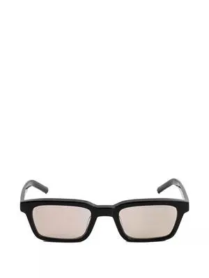 KALEOS Delgado Rectangle-frame Sunglasses - Black