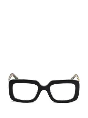 KALEOS Tainot Square Eyeglasses - Black