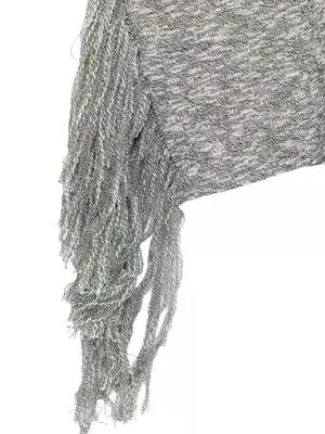 MRZ Fringed T-shirt - Grey