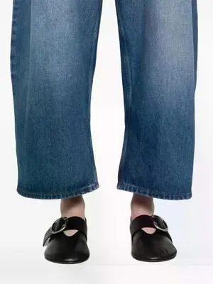 Studio Nicholson Wide-leg Cropped Jeans