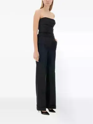 Moschino Draped Strapless Top