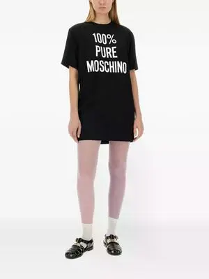Moschino Logo-print Mini T-shirt Dress