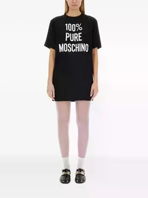 Moschino Logo-print Mini T-shirt Dress