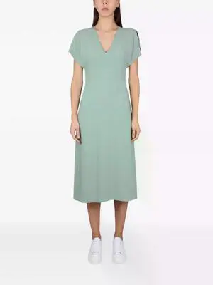 BOSS V-neck Midi Dress