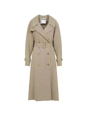Moschino Belted Double-breasted Coat