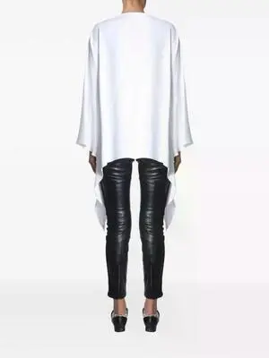 Alberta Ferretti Asymmetric-hem Blouse