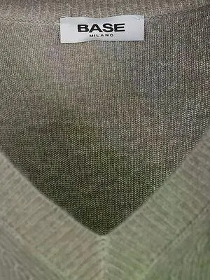 BASE MILANO V-neck Sweater