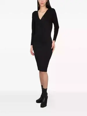 Stella McCartney V-neck Midi Dress