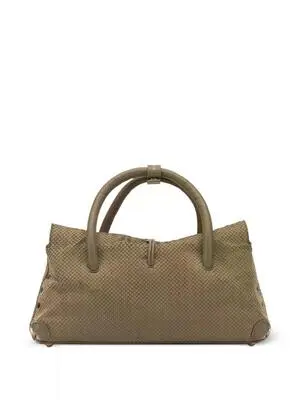 ZANELLATO Dotta Animal-effect Tote Bag - Brown
