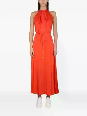 Aspesi Sleeveless Belted Midi Dress