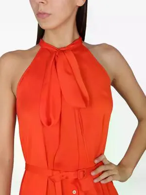 Aspesi Sleeveless Belted Midi Dress