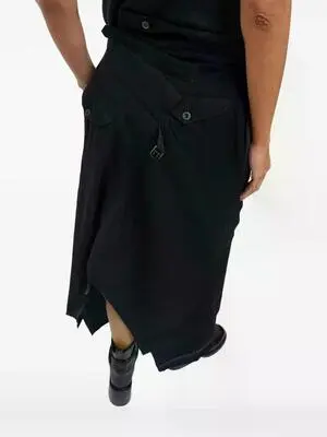 MARC LE BIHAN Rear-slit Maxi Skirt
