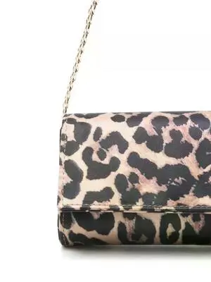 CASTAGNA Animal-print Shoulder Bag With Chain Strap