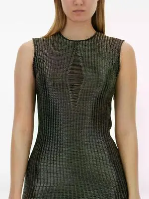 Alexander McQueen Textured Mini Dress