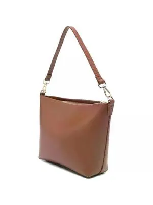 MC2 SAINT BARTH Aline Hammered Leather Tote Bag