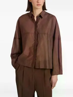 GLANSHIRT Muslin Shirt - Brown